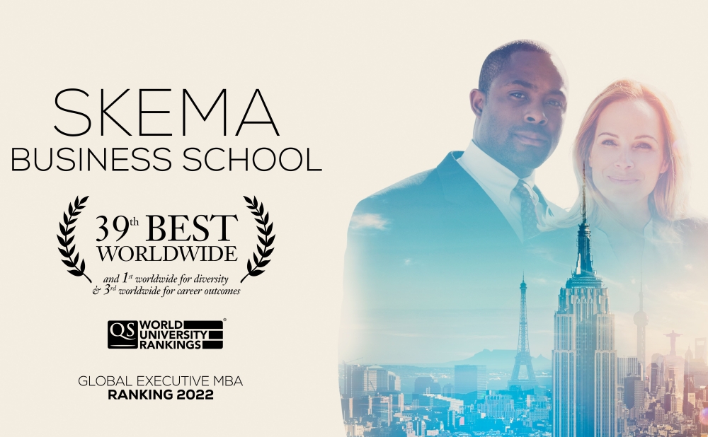 SKEMA's Global Executive MBA ranked 39th in the world by QS and first ...