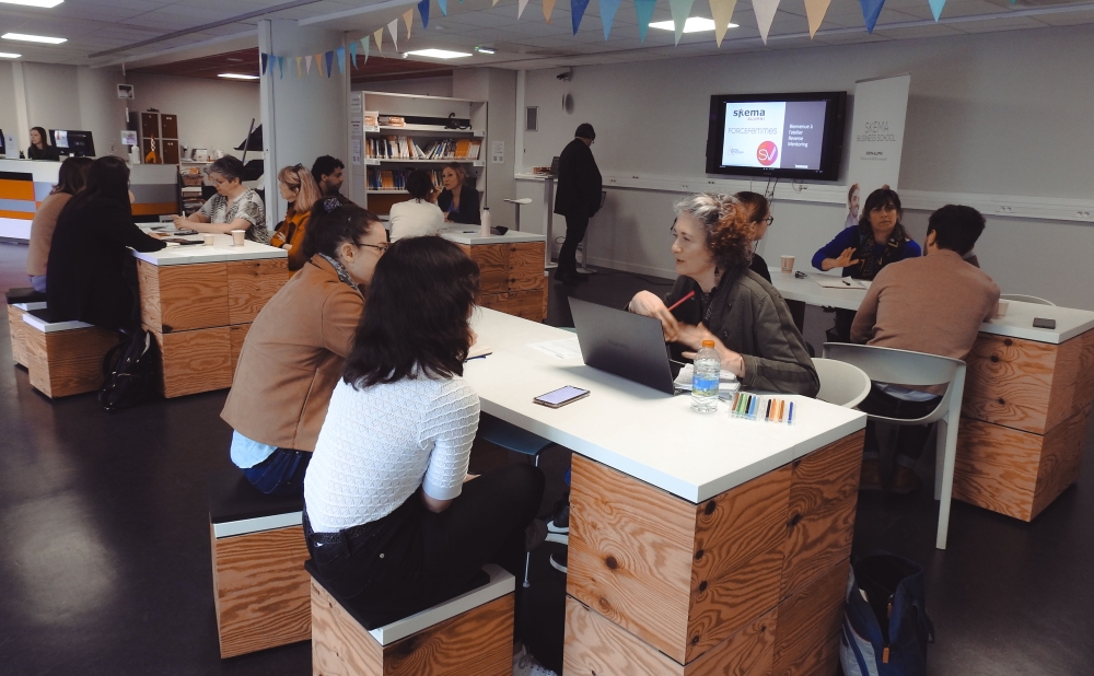 5th Reverse Mentoring workshop on "Women's Leadership" this month