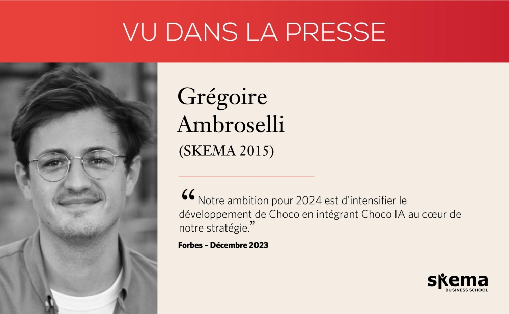 SPOTTED IN THE PRESS: Gregoire Ambroselli (SKEMA 2015), co-founder of ...